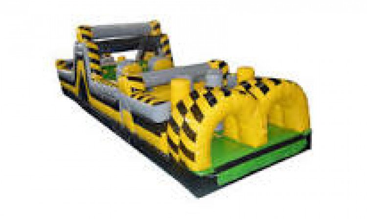 40ft Construction Obstacle Course - best bounce chicago Tinley park IL